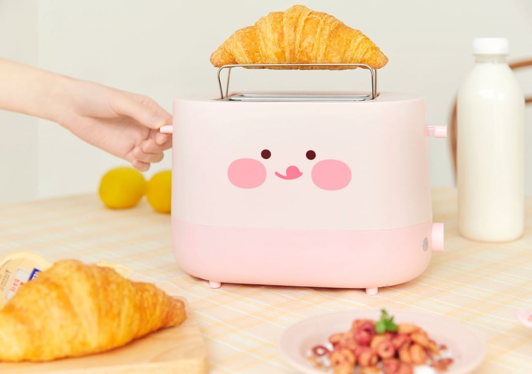 KAKAO FRIENDS Apeach Toaster In Pink Now Available In Singapore