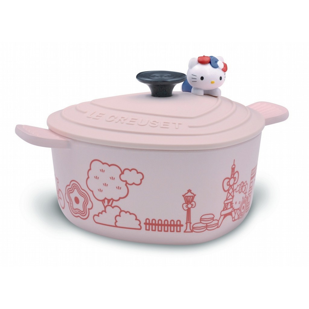 Le Creuset X Hello Kitty Cast Iron Cookware You Can Shop Online In ...