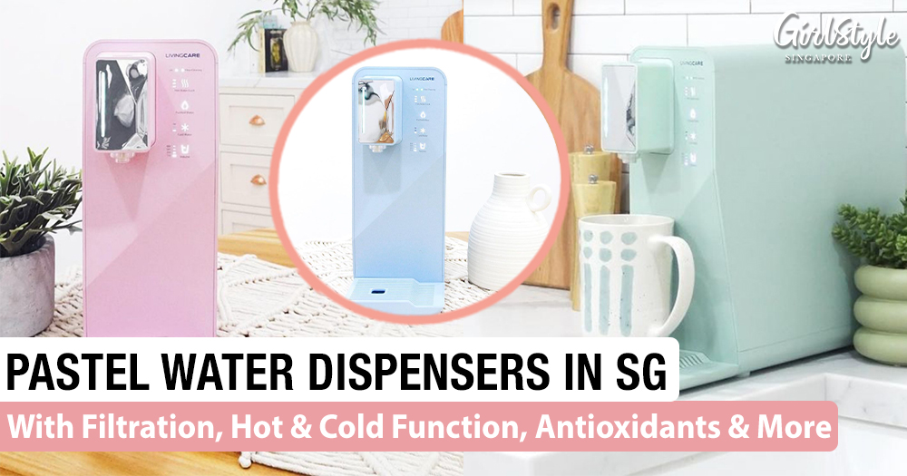 Livingcare Singapore: Pastel Water Filter Dispenser With Alkaline ...