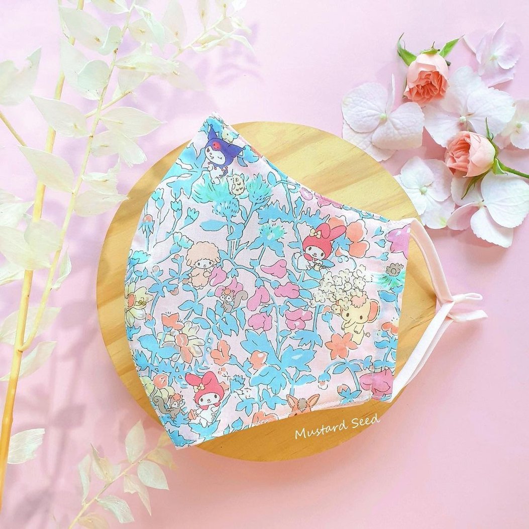 Sanrio Floral Face Masks For Adults & Kids You Can Shop Online In Singapore