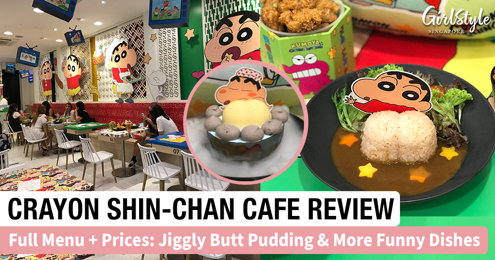New Crayon Shinchan x Kumoya Pop-Up Cafe In Singapore: Full Menu & Prices
