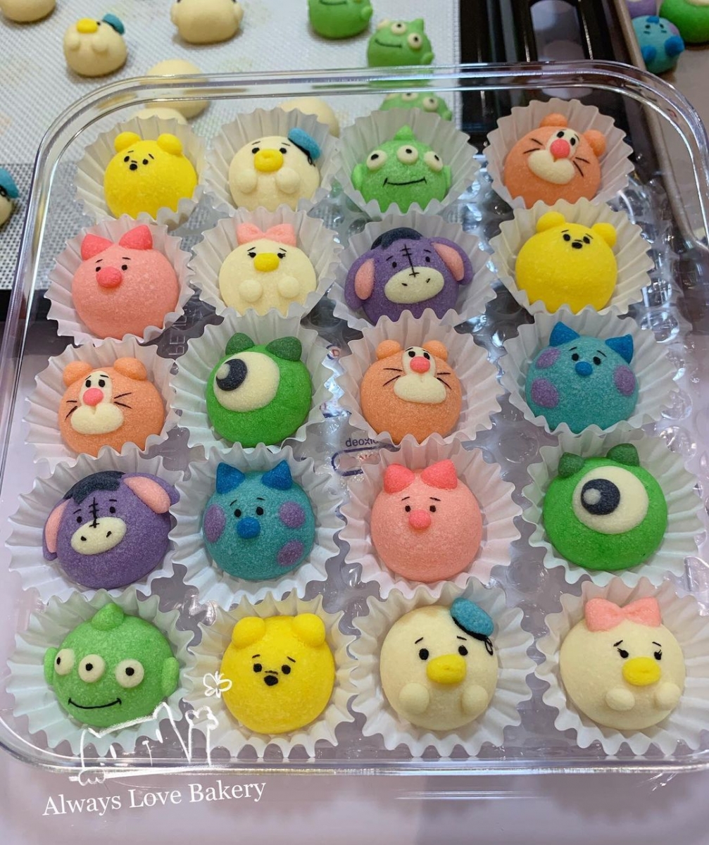 Always Love Bakery: Disney Tsum Tsum Butter Cookies In Singapore