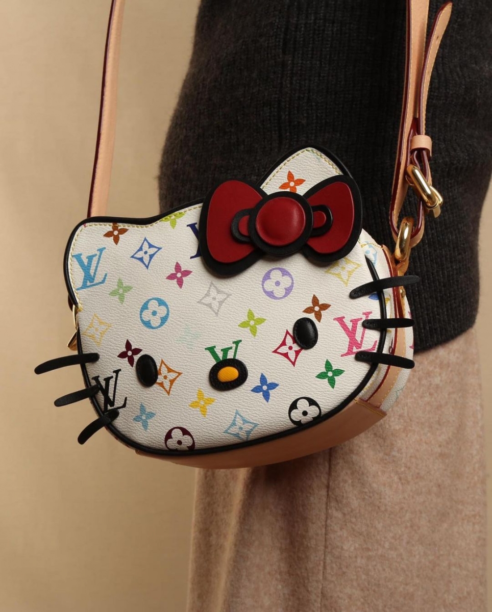 Hello Kitty Louis Vuitton Bags Upcycled By American Designer Sheron ...
