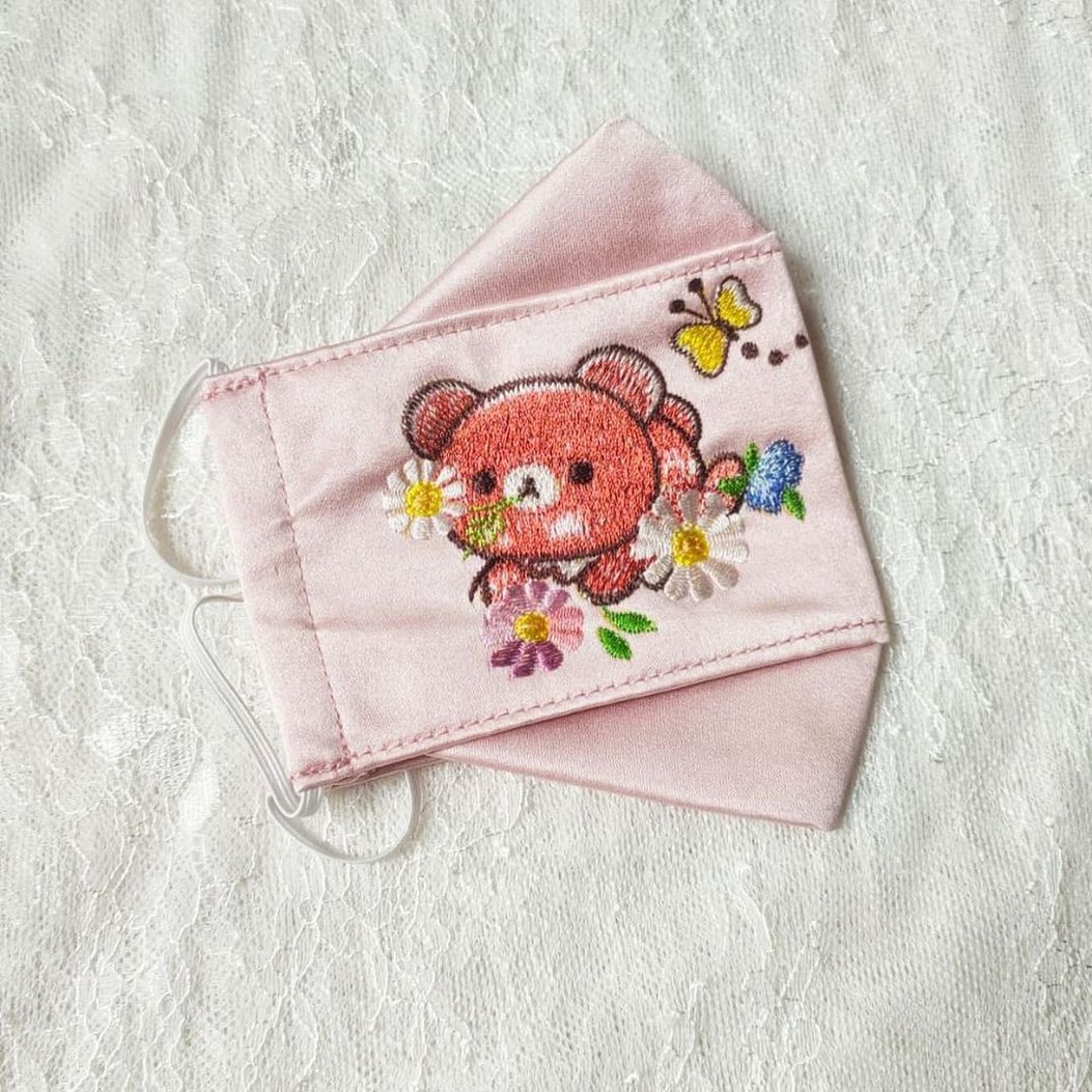 Lavish Elle: Premium Silk Sanrio Face Masks In Singapore With Embroidery