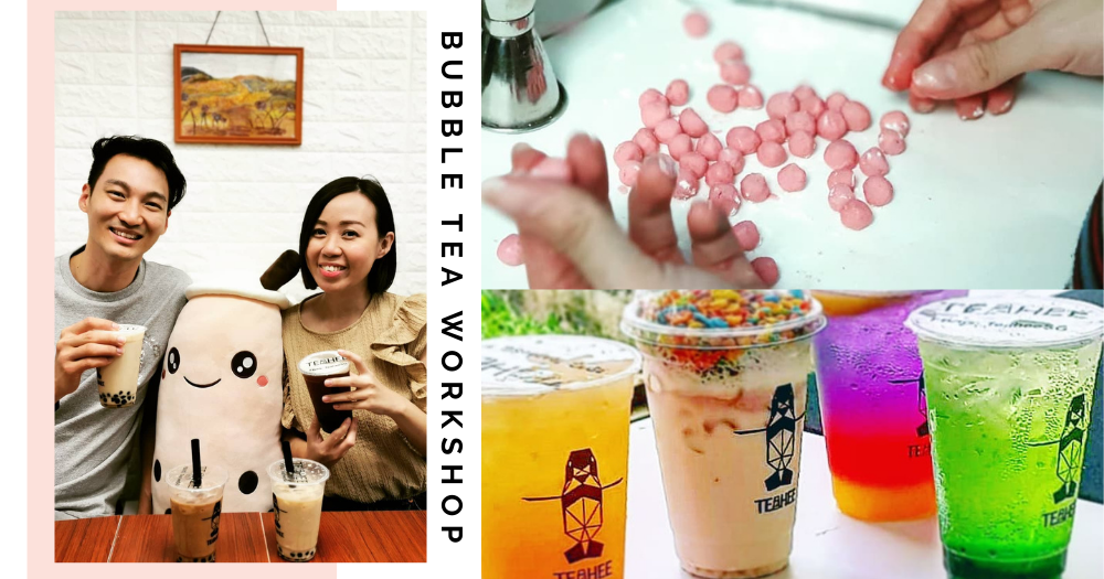 Bubble Tea-Making Workshop By TeaHee At Bishan Has 30% Discount