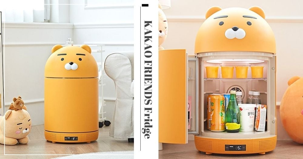 KAKAO FRIENDS Fridge Featuring Ryan Plays Music & Sanitises Gadgets