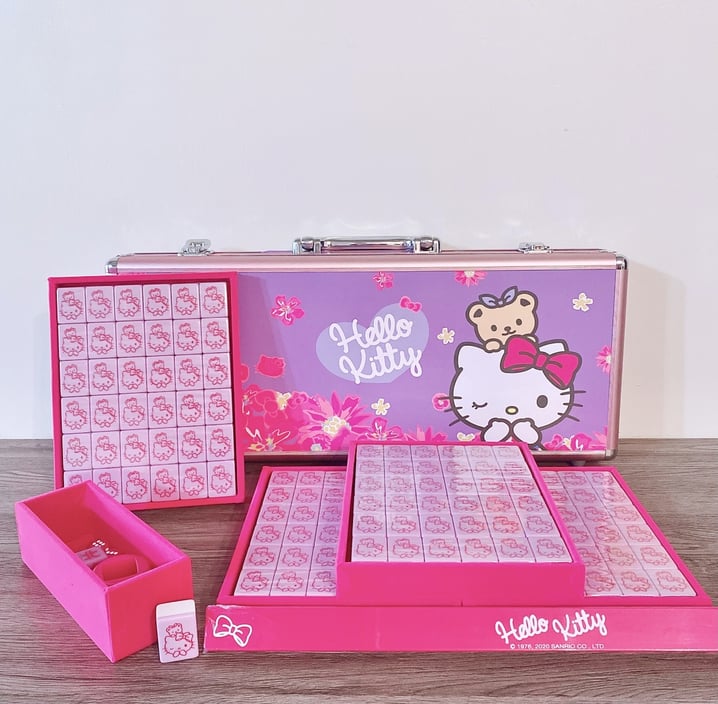 Hello Kitty Mahjong Set In Pink & Purple: Singapore Pre-Order Now Open
