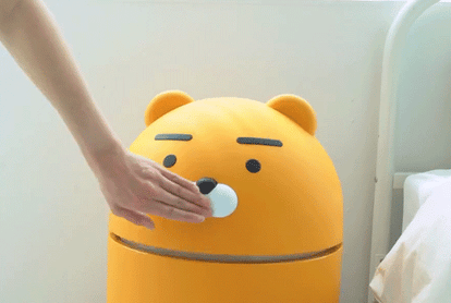 KAKAO FRIENDS Fridge Featuring Ryan Plays Music & Sanitises Gadgets