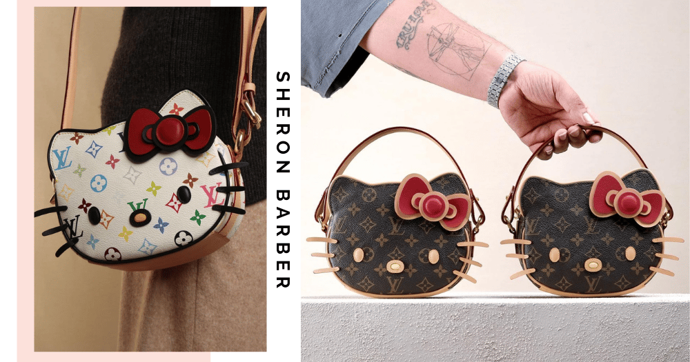 Hello Kitty Louis Vuitton Bags Upcycled By Sheron Barber