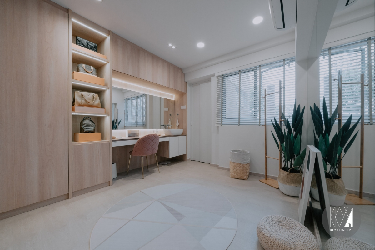 Cosy Muji-Style HDB Flat With Walk-In Wardrobe Looks Bright, Spacious ...