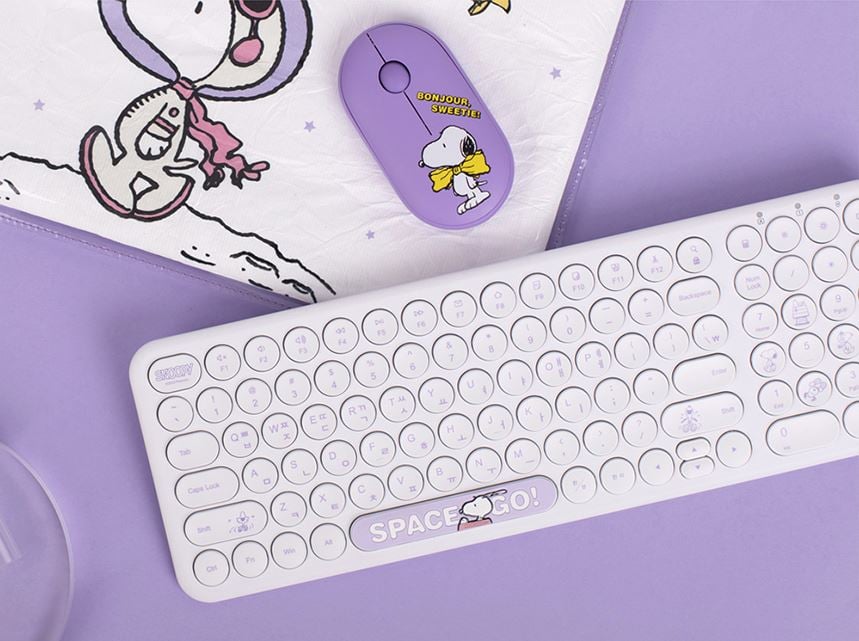 Snoopy x Royche Keyboard, Mouse, USB Hub: Get Them In Singapore