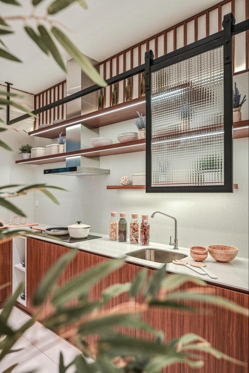 This 3-Bedroom Flat Has A Japanese-Inspired Zen Theme With Traditional ...