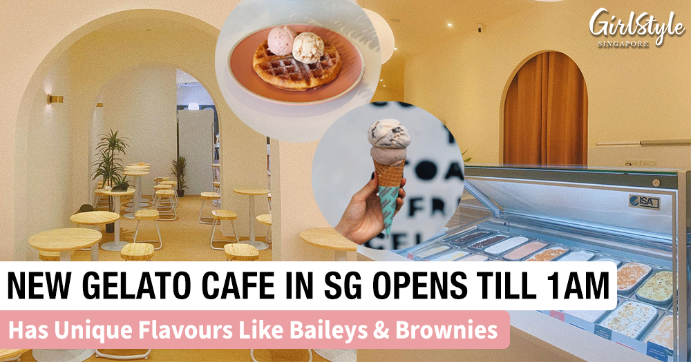 Sweet Cheeks: New Gelato Cafe Opens Till 1am, Has Baileys & Brownies ...