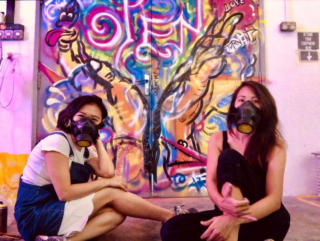 Heaven Spot Review: Singapore's First Graffiti Art Studio For Spray ...