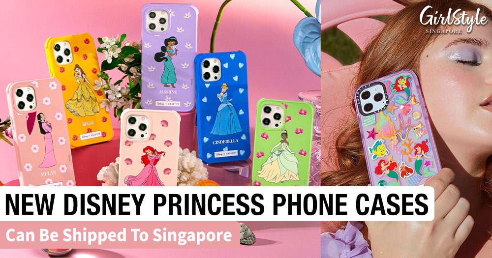 Disney x Casetify: Phone Cases Featuring Princesses Ship To S'pore