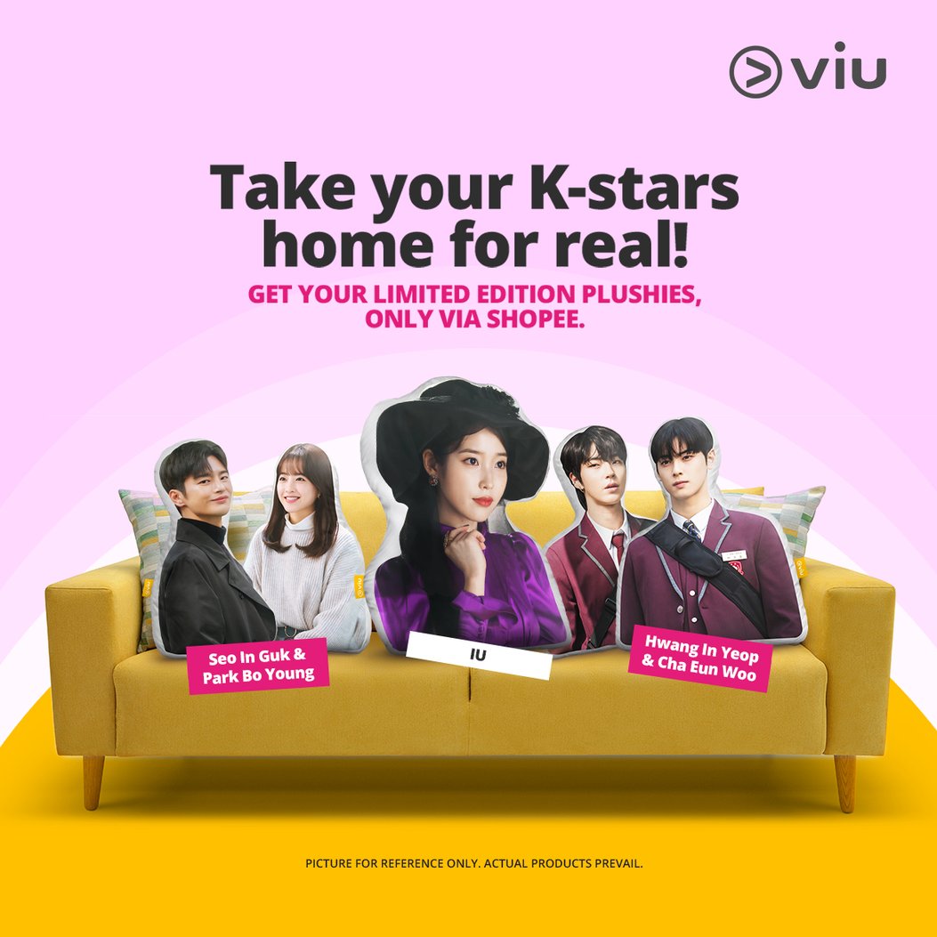 Viu Take Your Stars Home: Giant Plushies Featuring Korean Actors For $33.51