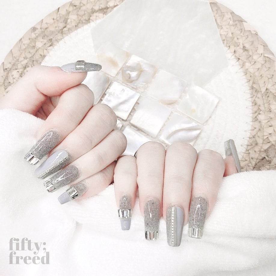 Fifty Freed Nail Salon: $48 Gel Manicures Unlimited Designs In Singapore