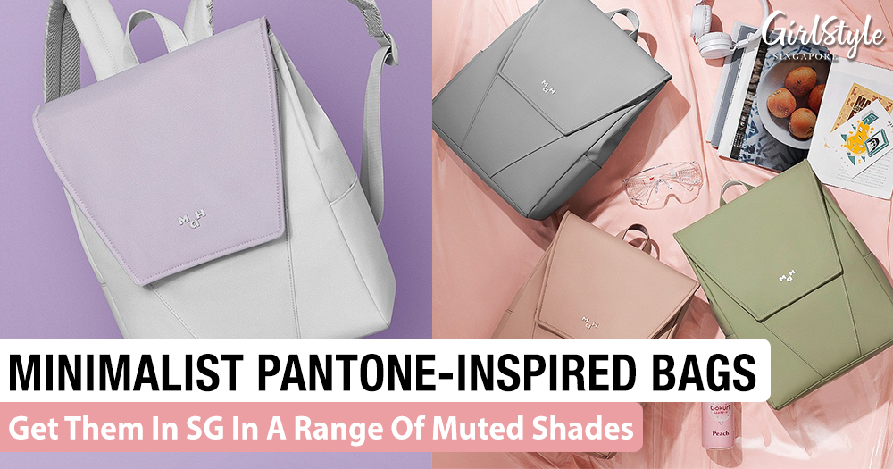MAH Bags Singapore: Minimalist Backpacks In Pantone Shades