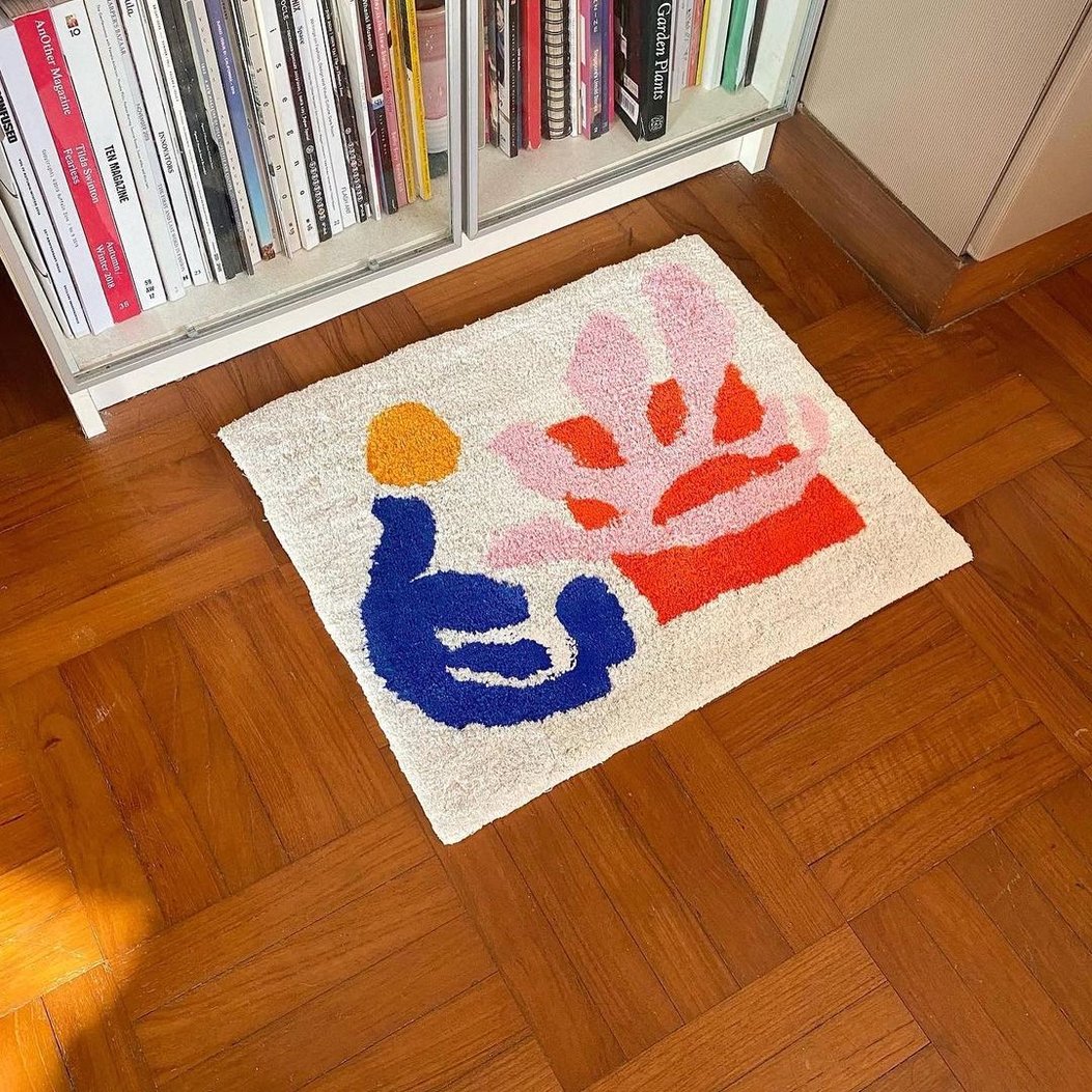 Tuft Club: Make Your Own Rug & Mirror In Any Design You Want