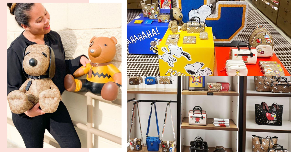 Coach x PEANUTS Snoopy Collection In Singapore: Bags, Sneakers ...