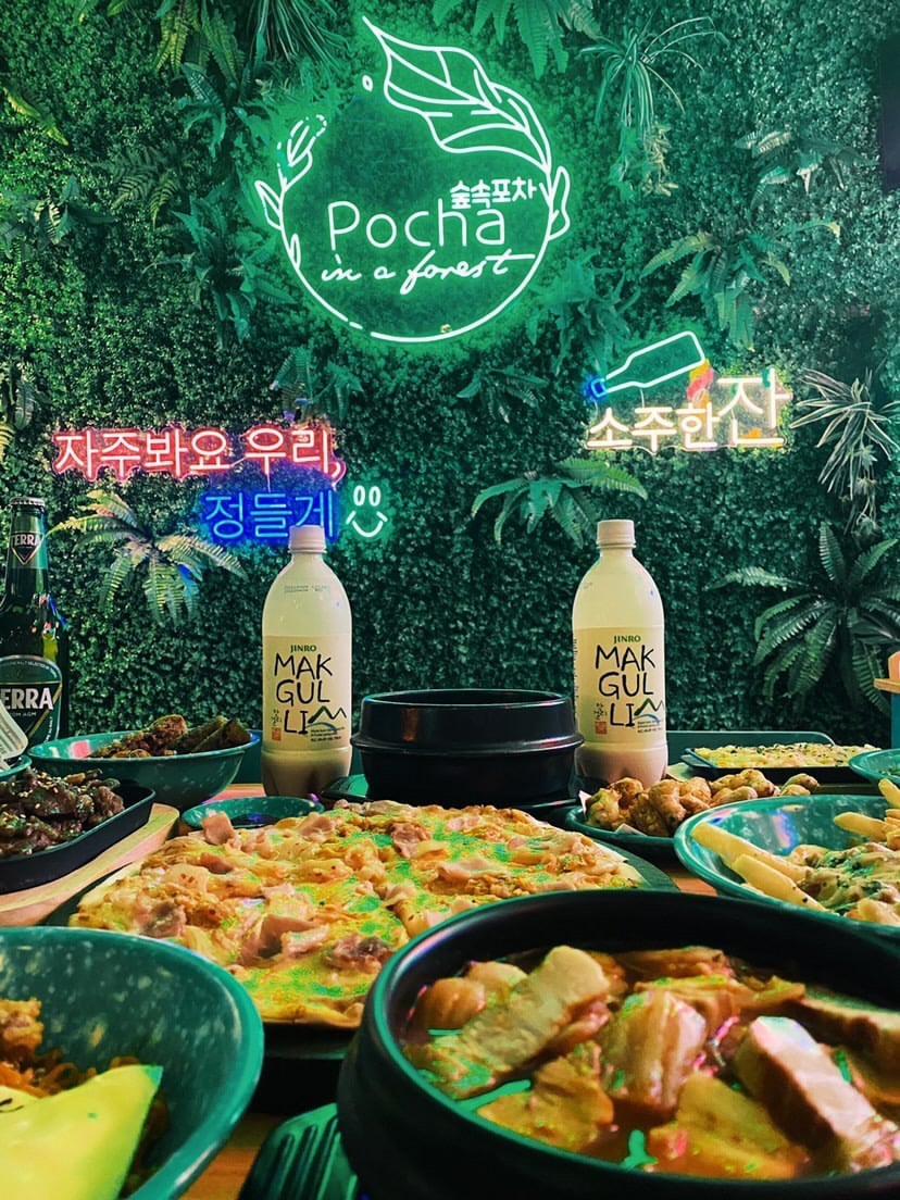 Pocha in a Forest: New Bistro In S'pore With Pojangmacha Setup