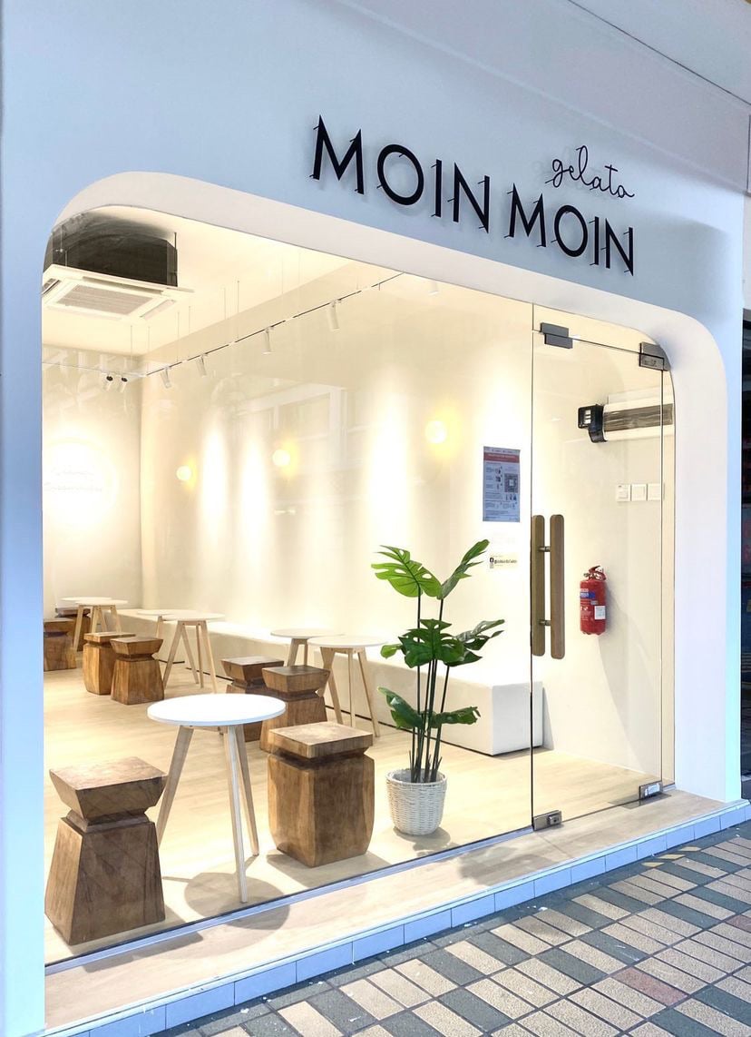 Moin Moin Gelato: New Minimalist Cafe At Yishun Has Flavours Like Pistachio