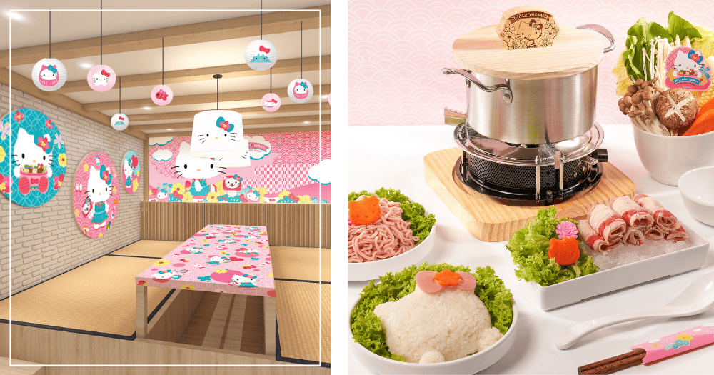 Hello Kitty Mini Shabu Shabu Pop-Up Cafe At Kumoya Singapore Orchard ...