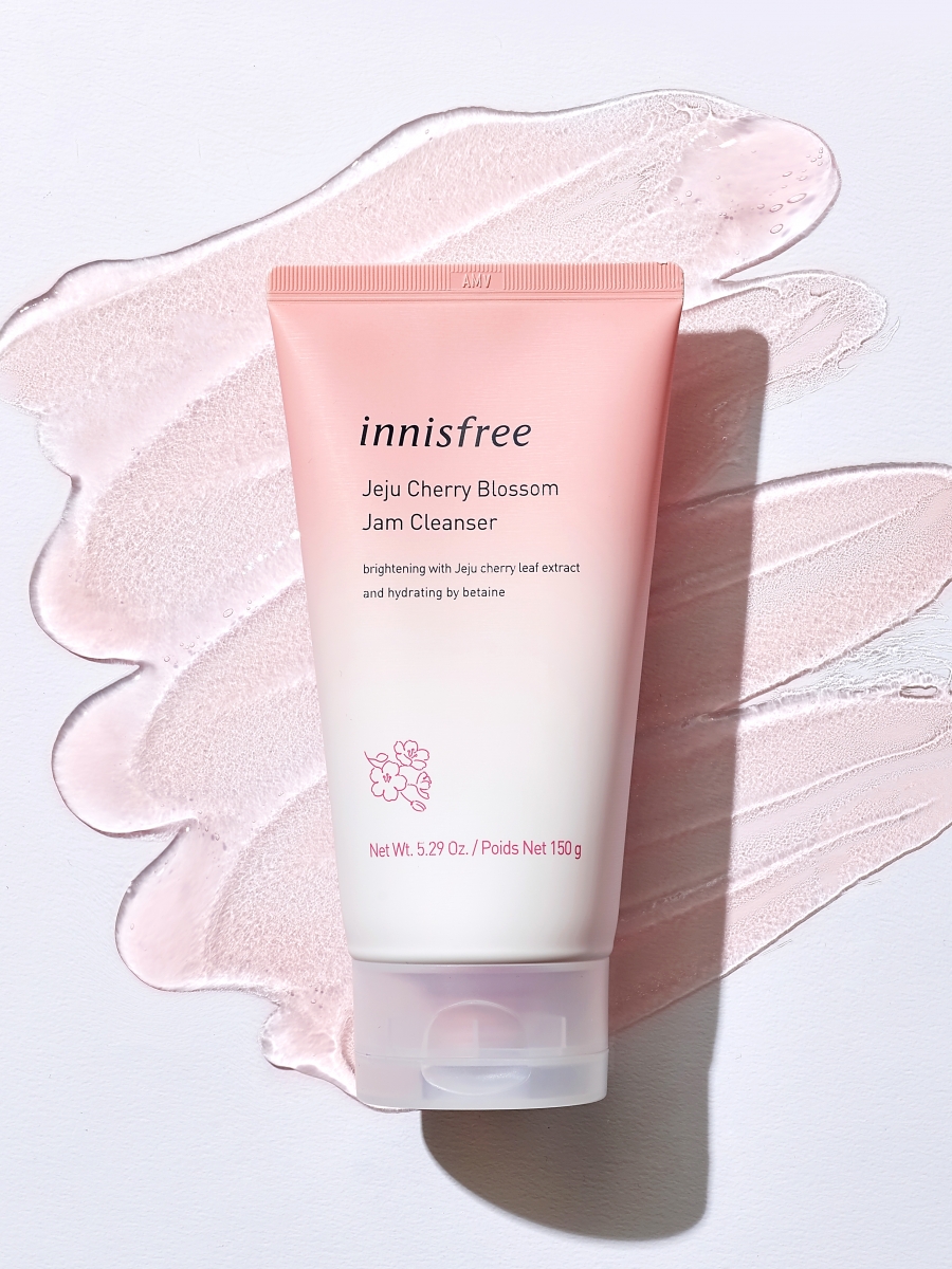 innisfree Jeju Cherry Blossom Skincare In Singapore: Jam Cleanser ...