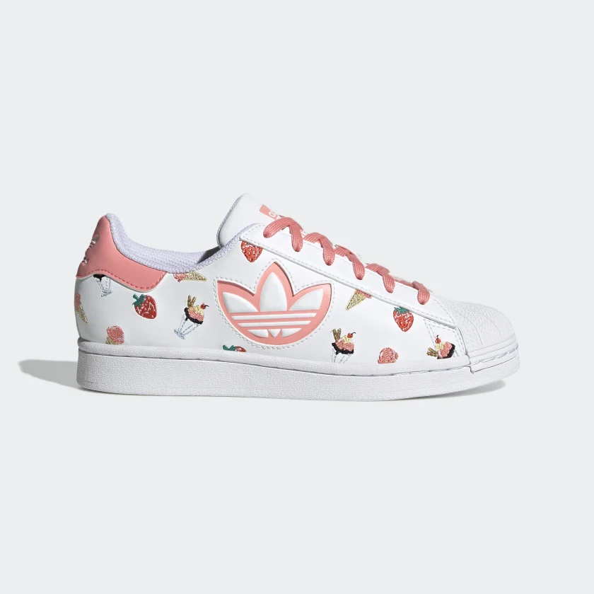 Adidas Superstar Sneakers With Ice Cream Embroidery In Singapore