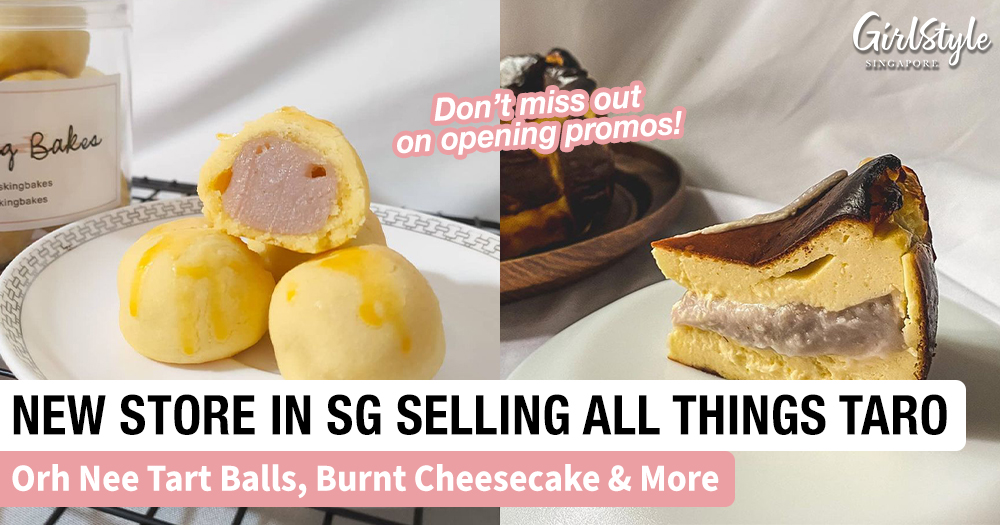 Whisking Bakes: New Store In Singapore Selling Taro Tart Balls