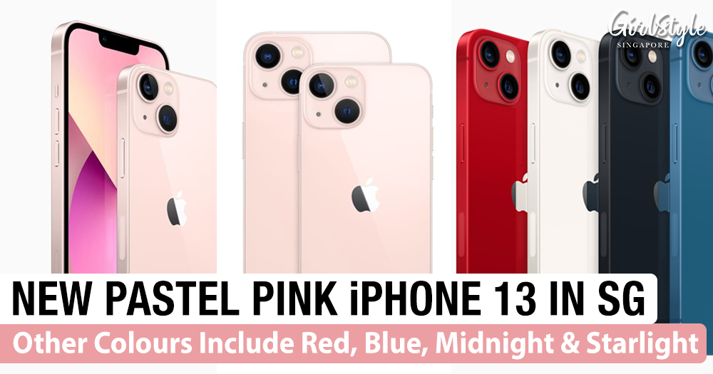 New Pastel Pink iPhone 13 And iPhone 13 Mini Will Be Available In ...