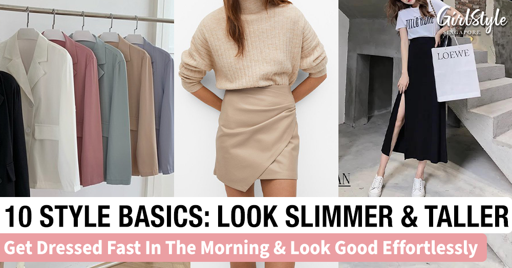 10 Basic Wardrobe Essentials To Look Slimmer & Taller While Getting ...