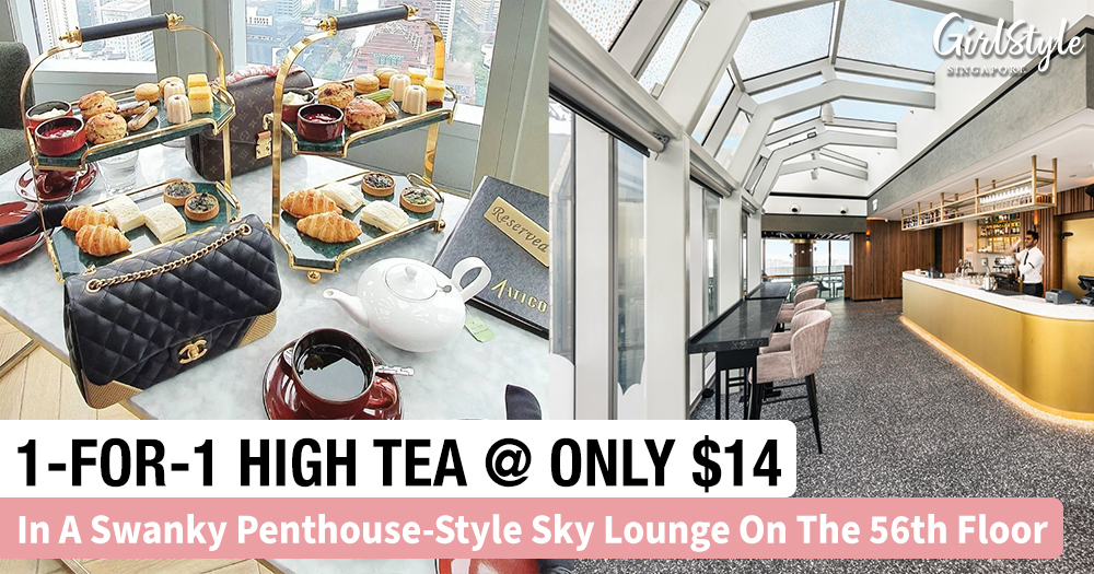 Atico Lounge Has 1-For-1 High Tea At Only $14 Until 30 September 2021