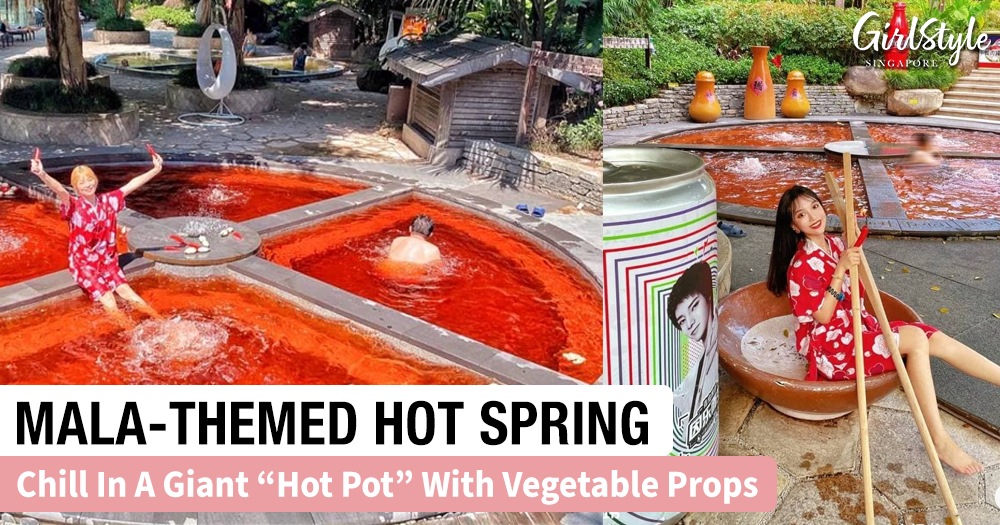 Mala-Themed Hot Spring In ChongQing, China Has Herbs-Infused Pools