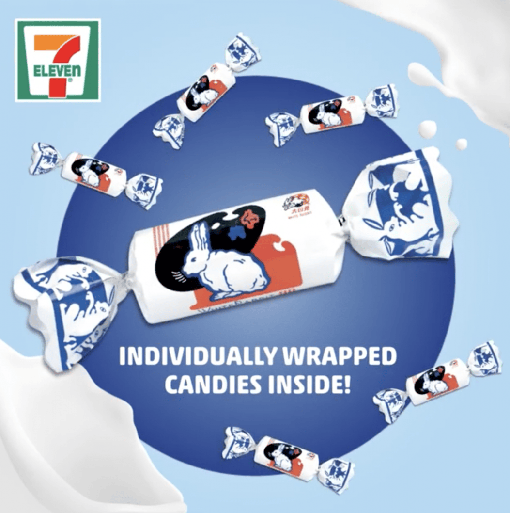 New White Rabbit Candy Merch Now Sold At 7-Eleven Singapore