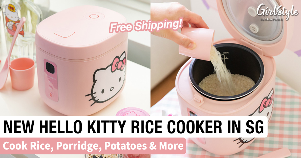 Hello Kitty Mini Rice Cooker You Can Shop Online In Singapore With Free ...