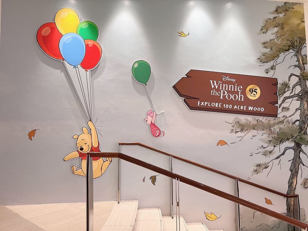 Pop-Up Winnie-The-Pooh Store At Goldwood Suntec City Singapore