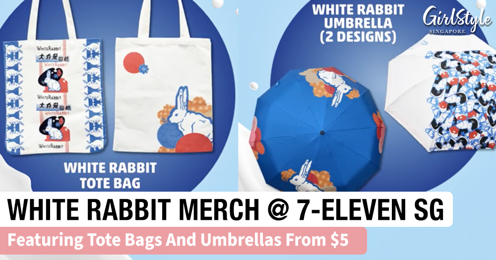 New White Rabbit Candy Merch Now Sold At 7-Eleven Singapore