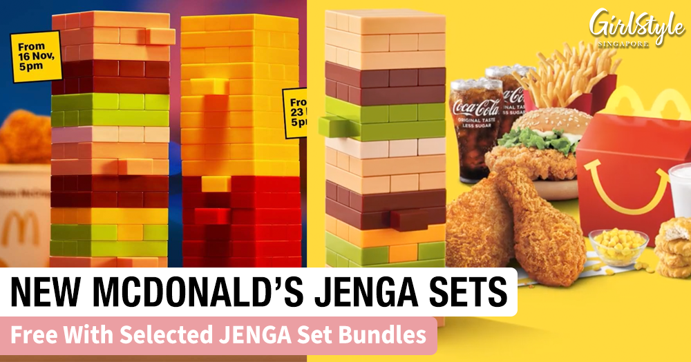 McDonald’s Singapore Has New Jenga Sets That Resemble Menu Items
