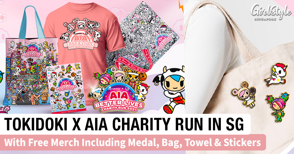 tokidoki x AIA Singapore Charity Run 2021 Comes With Free Merch
