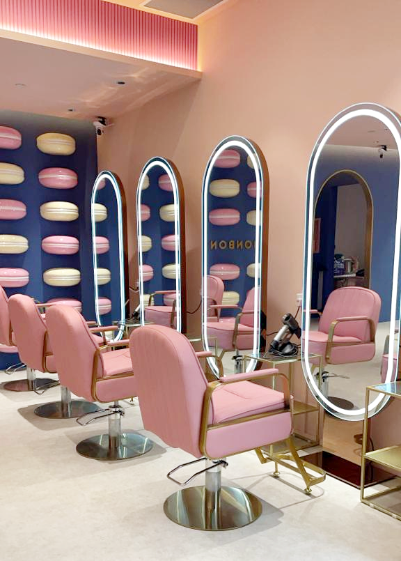 Singapore’s First Candy-Themed Hair Salon Has Cute Macaron Decor ...