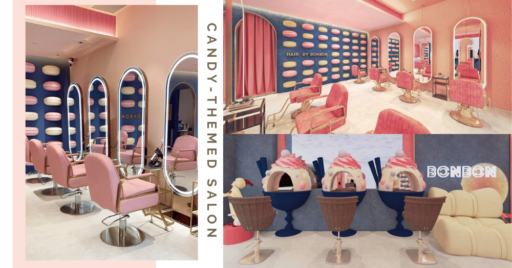 Bonbon Blowout Bar+: Candy-Themed Hair Salon In Singapore