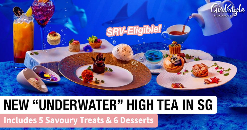 New "Underwater" High Tea In Singapore Lets You Dine With Marine Creatures