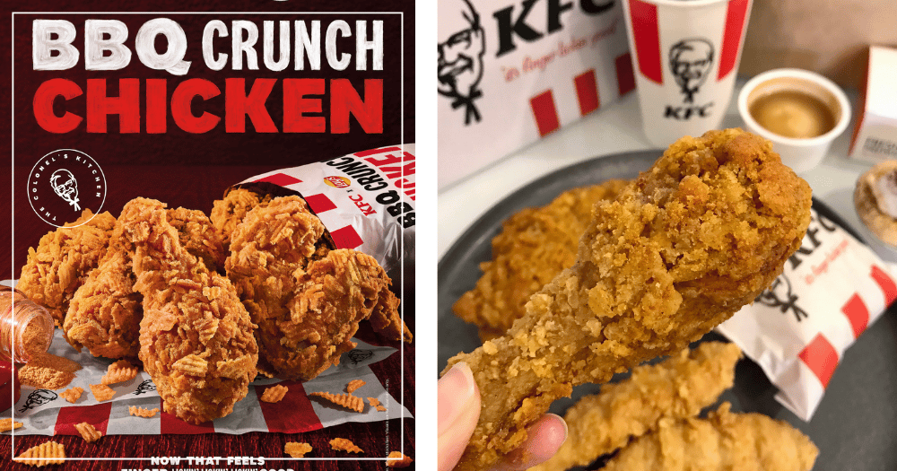 KFC X Lay's BBQ Crunch Chicken Review In Singapore: Crunchy Potato ...