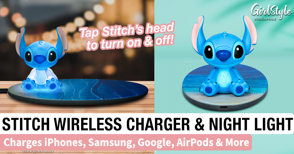 Stitch Surfboard Wireless Charger For Phone & AirPods Doubles As A ...
