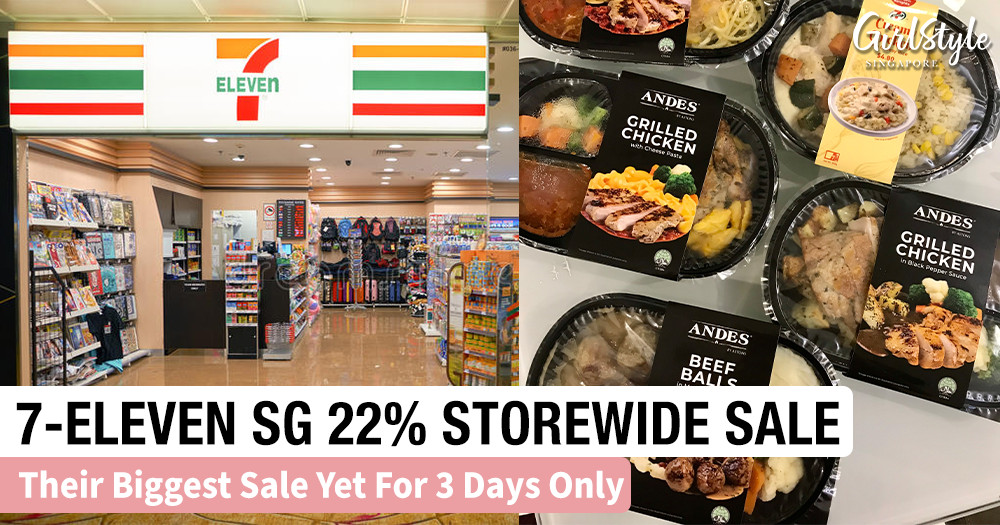 7-Eleven Singapore's Biggest Sale Yet: 22% Off Storewide For 3 Days ...