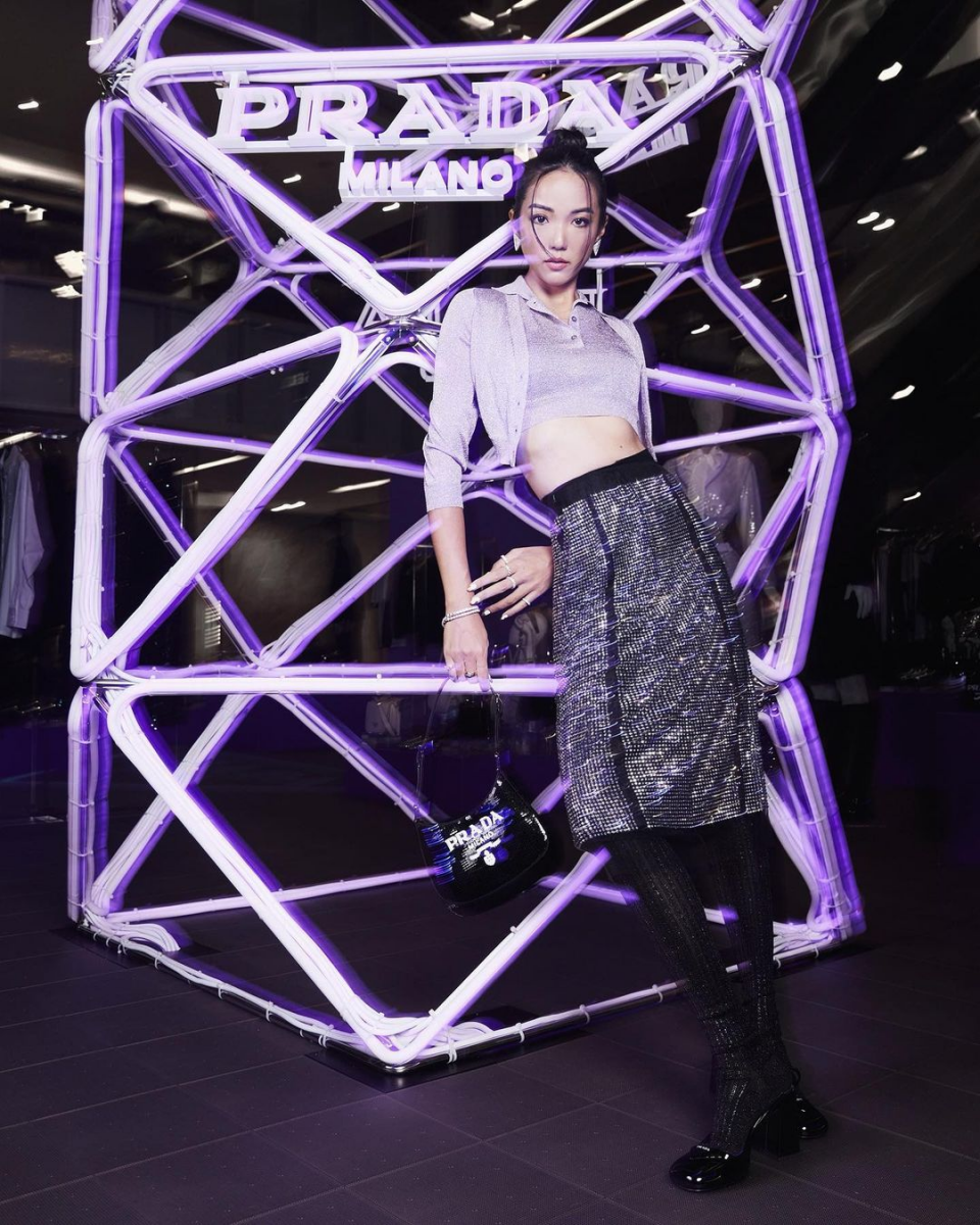 Prada Glow Pop-Up Singapore - Glowing Purple Installation Open Till End Dec 2021