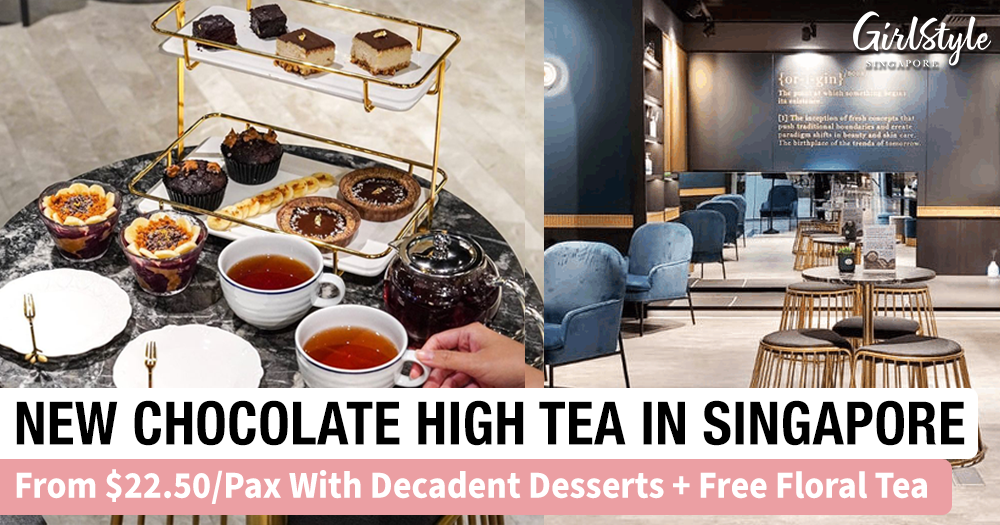 New Chocolate High Tea In Singapore From $45 For 2 Pax Has An ...