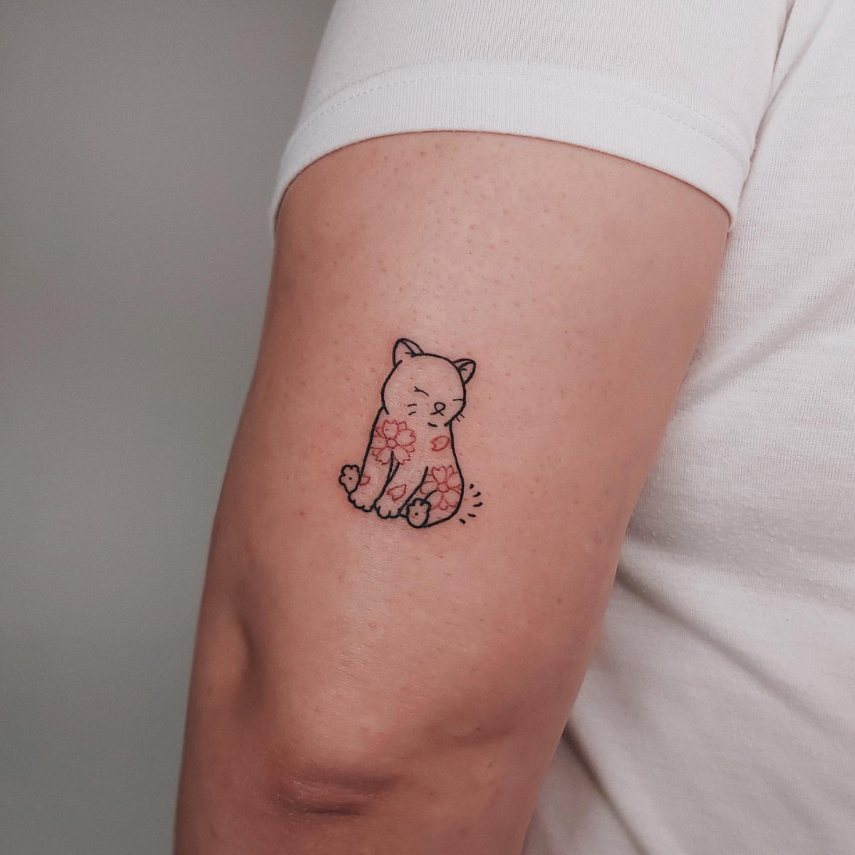 Singapore Tattoo Artist Specialises In Cute Cat-Themed Tattoos & Other ...