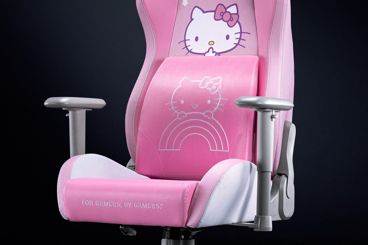 Razer x Hello Kitty & Friends: Gaming Chair, Cat Ear Headphones, Mouse ...